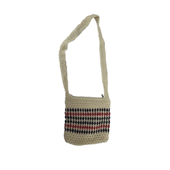 croft & barrow | Bags | Croft And Barrow Crossbody Knit Purse Red Black ...